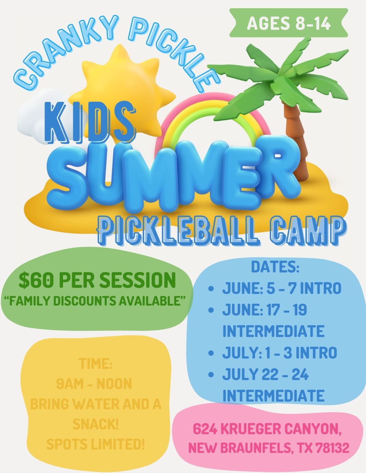 Events from July 24 – July 22 – The Cranky Pickle